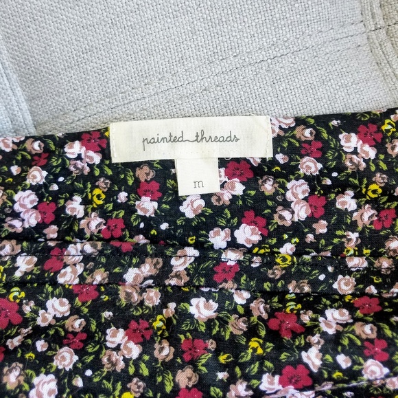 painted threads | Skirts | Painted Threads Ruched Skirt | Poshmark
